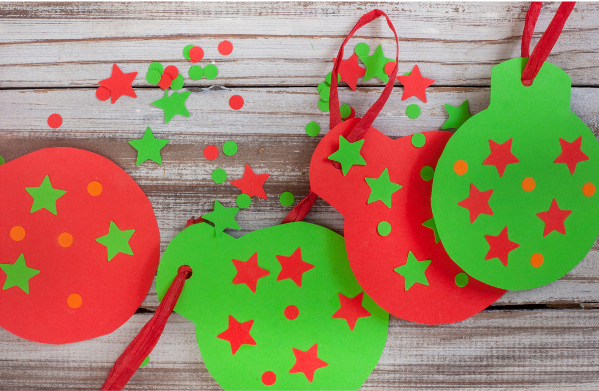 Christmas Craft - paper bauble | Cheshire West and Chester Council