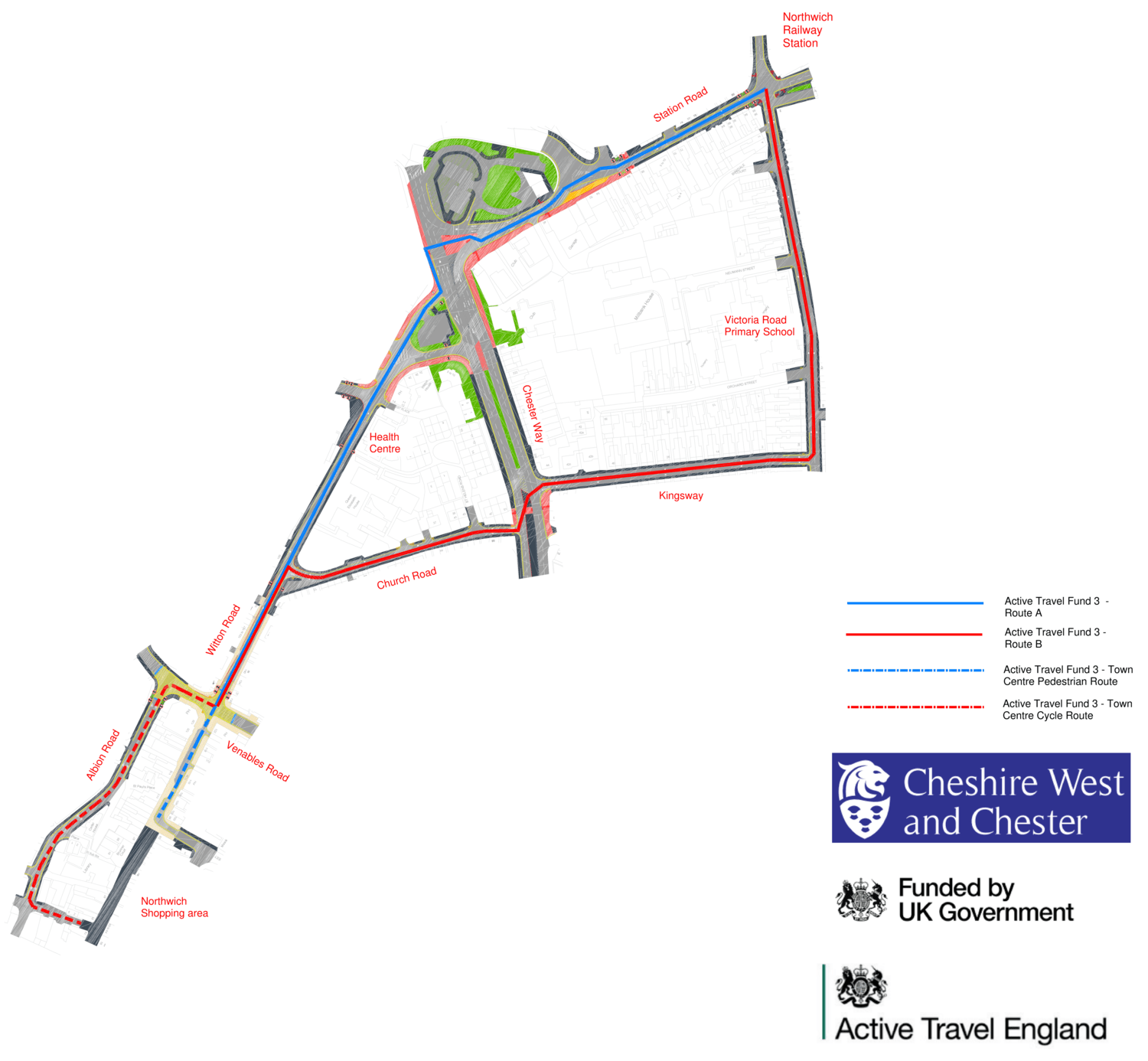 Improving walking, wheeling and cycling access in Northwich | Cheshire ...